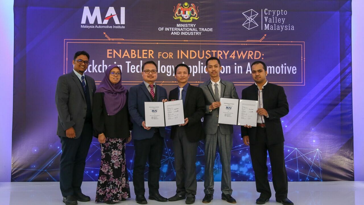 Malaysian Automotive Institute (MAI) and Crypto Valley Malaysia (CVM ...