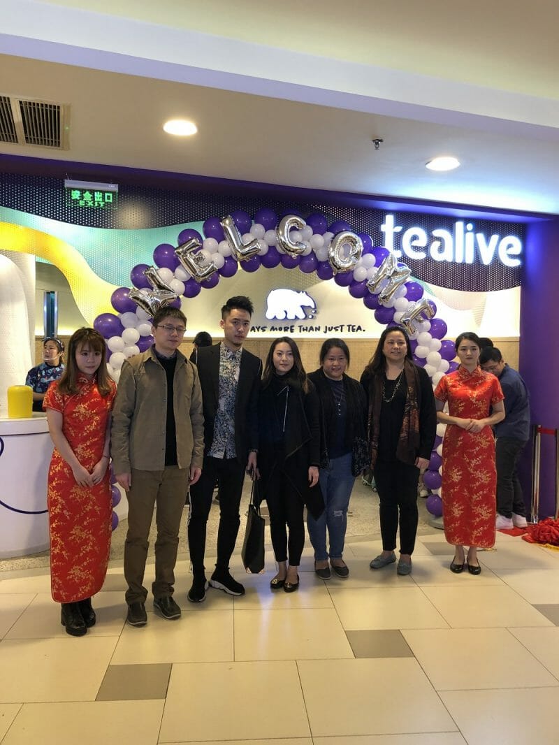 "Malaysian success story Tealive launches first of its 500 stores in ...