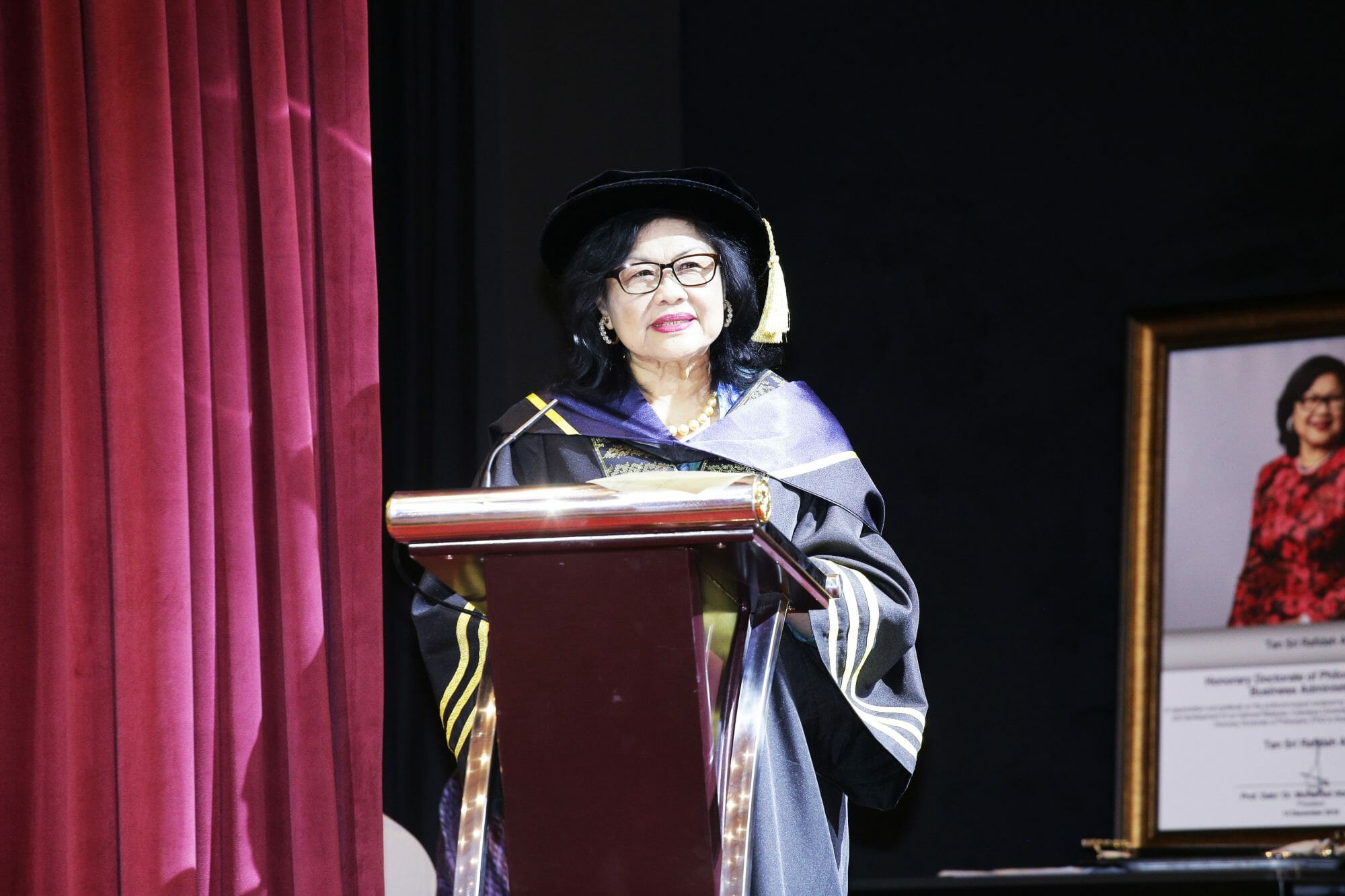 Tan Sri Rafidah Aziz conferred a honorary doctorate - BusinessToday