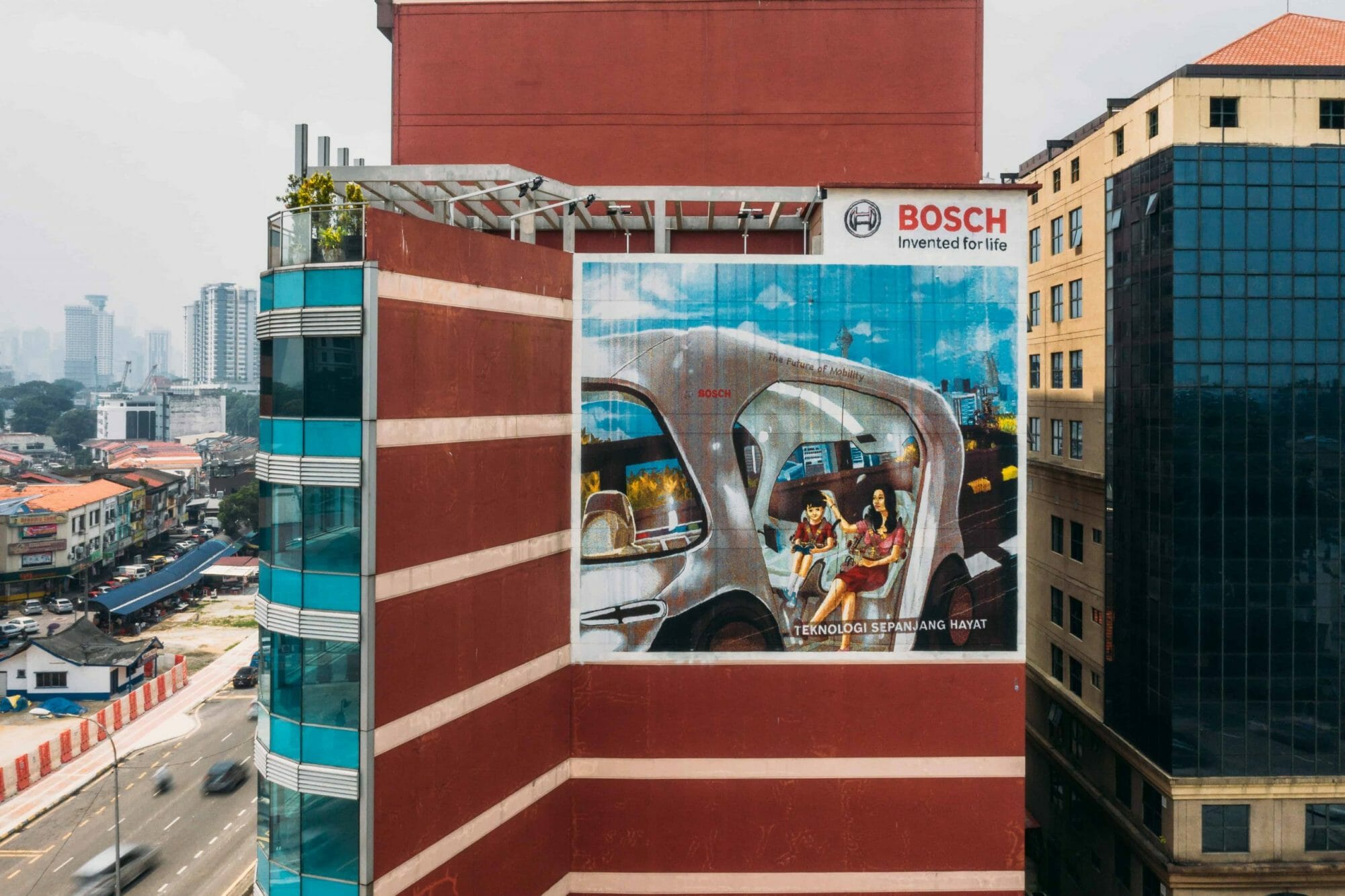 First Robotic Wall Mural In Kuala Lumpur - BusinessToday