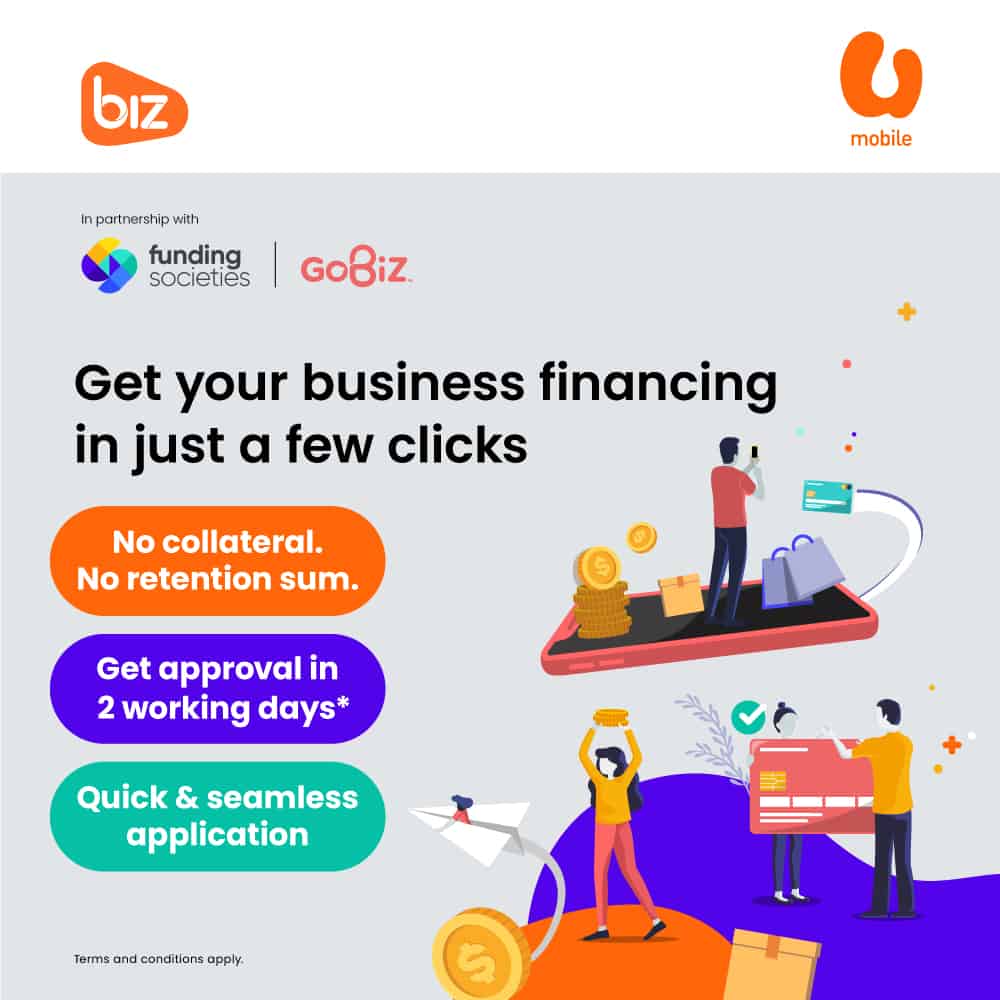 U Mobile partners with Funding Societies to offer business financing ...