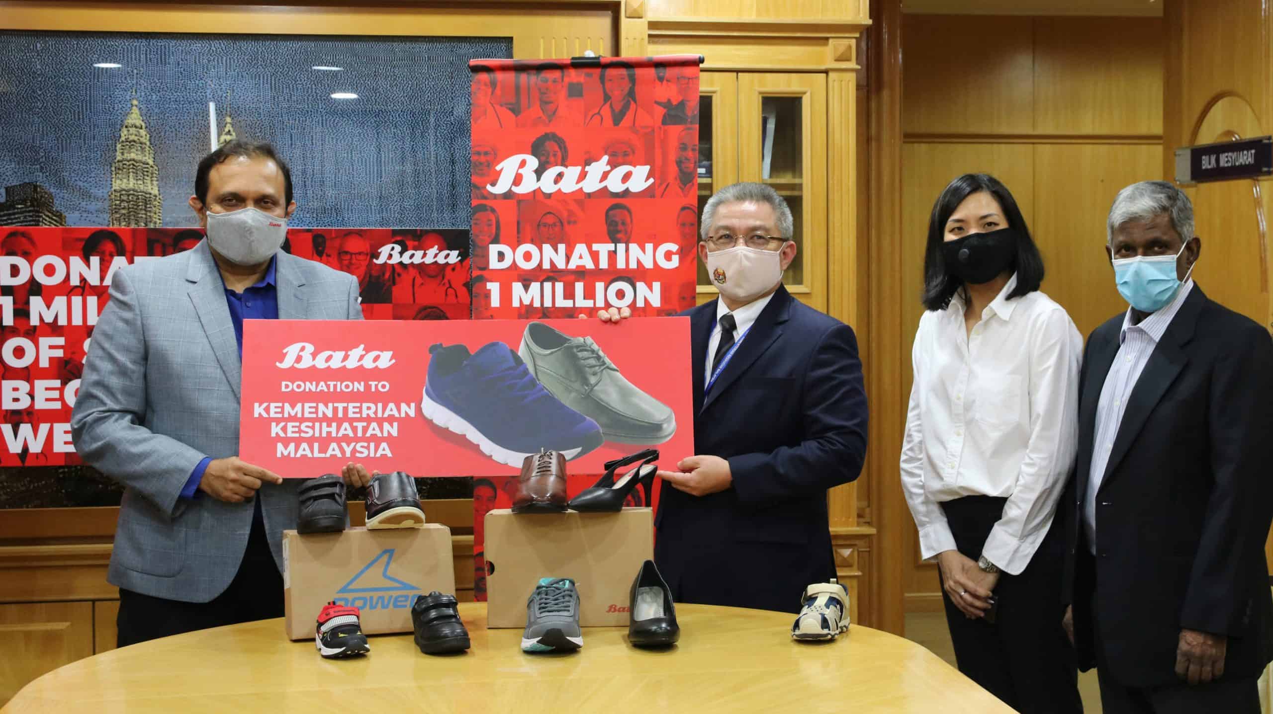 Bata donates 60,000 pairs of shoes to Health Ministry - BusinessToday