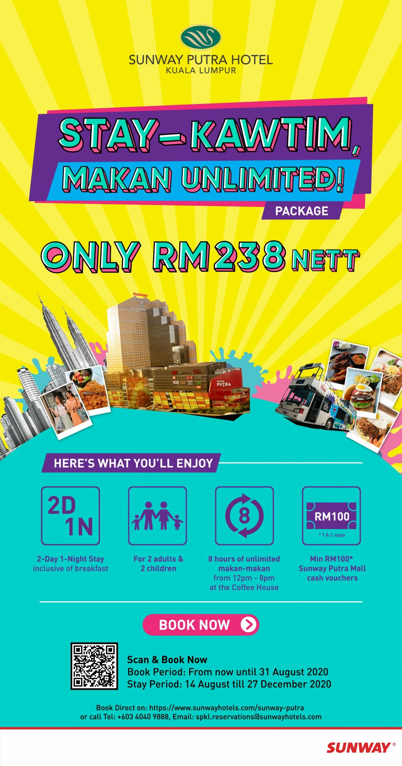 Sunway Putra launches all-inclusive STAY-Kawtim, MAKAN Unlimited ...