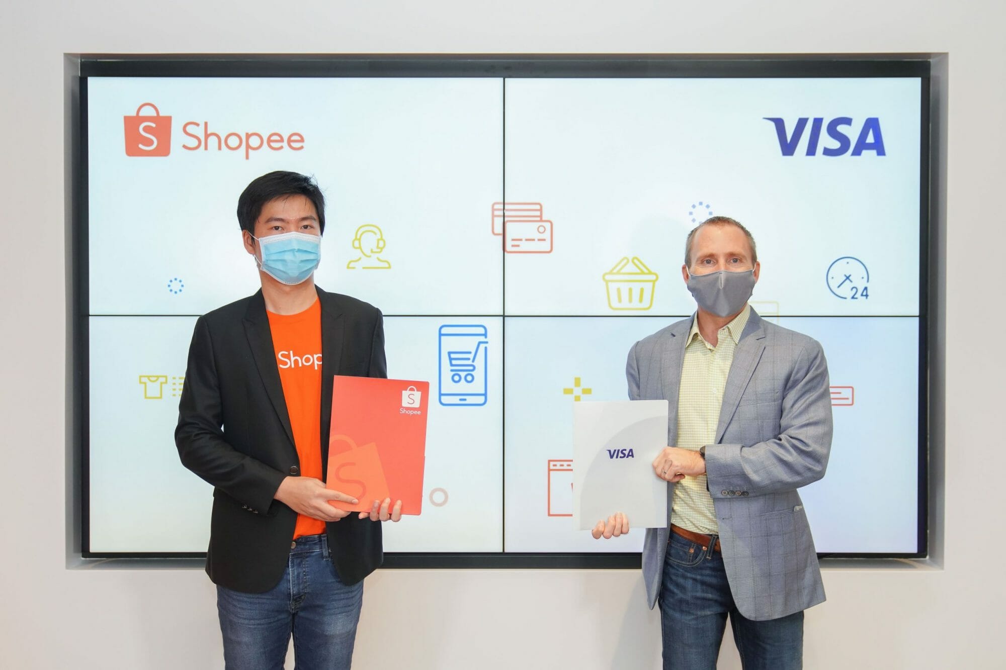 Shopee and Visa sign five-year strategic partnership to offer MSMEs ...
