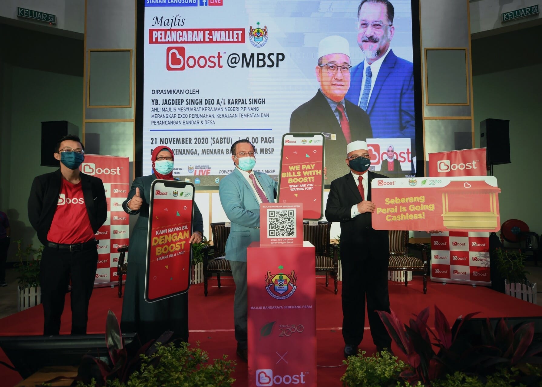 Penang City Council Makes Full Cashless Integration With Boost eWallet