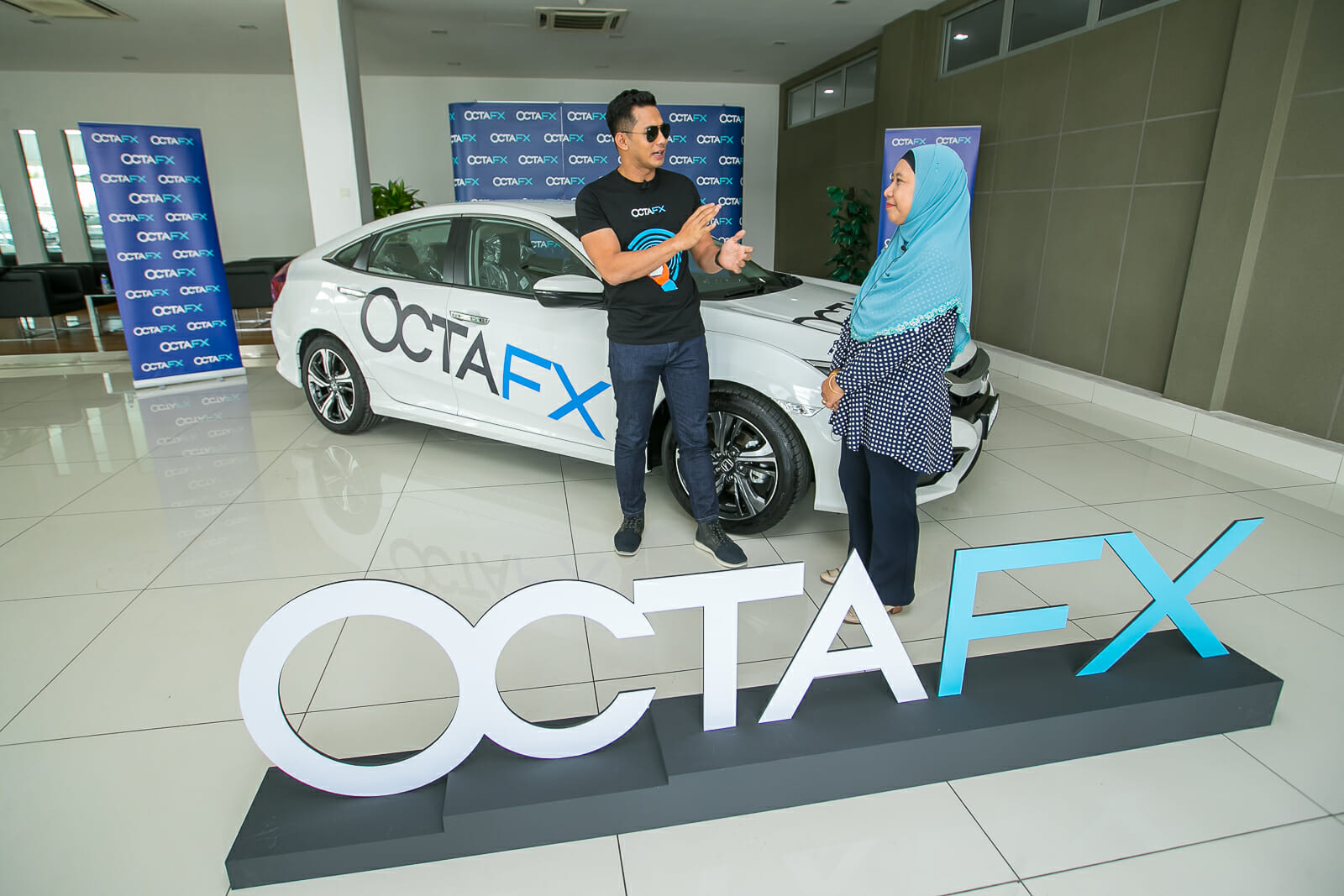 Brand New Honda Civic for OctaFX 16 Cars Grand Prize Winner in Malaysia ...