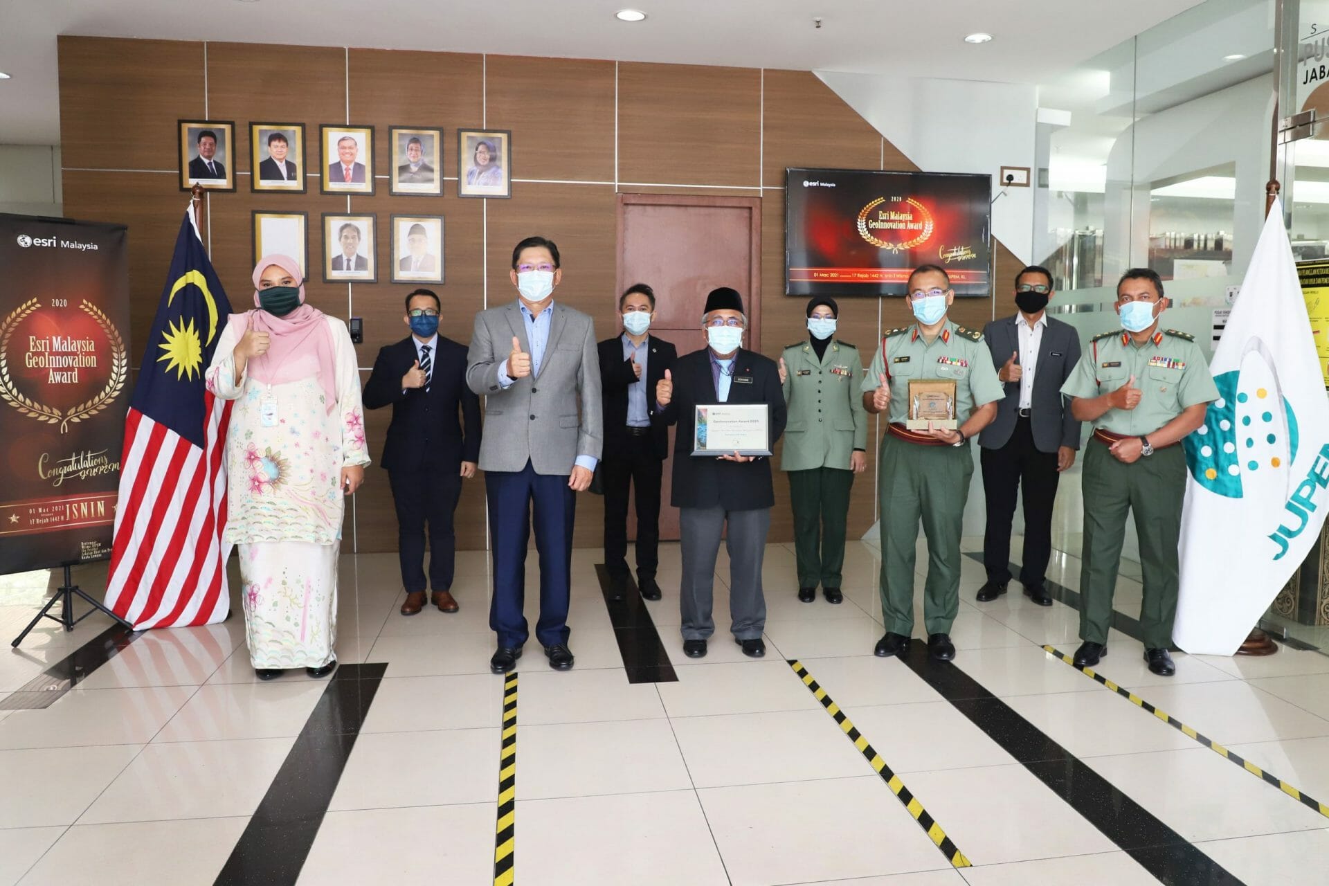 JUPEM Recognised For Innovative Use Of Geospatial Technology To Manage ...