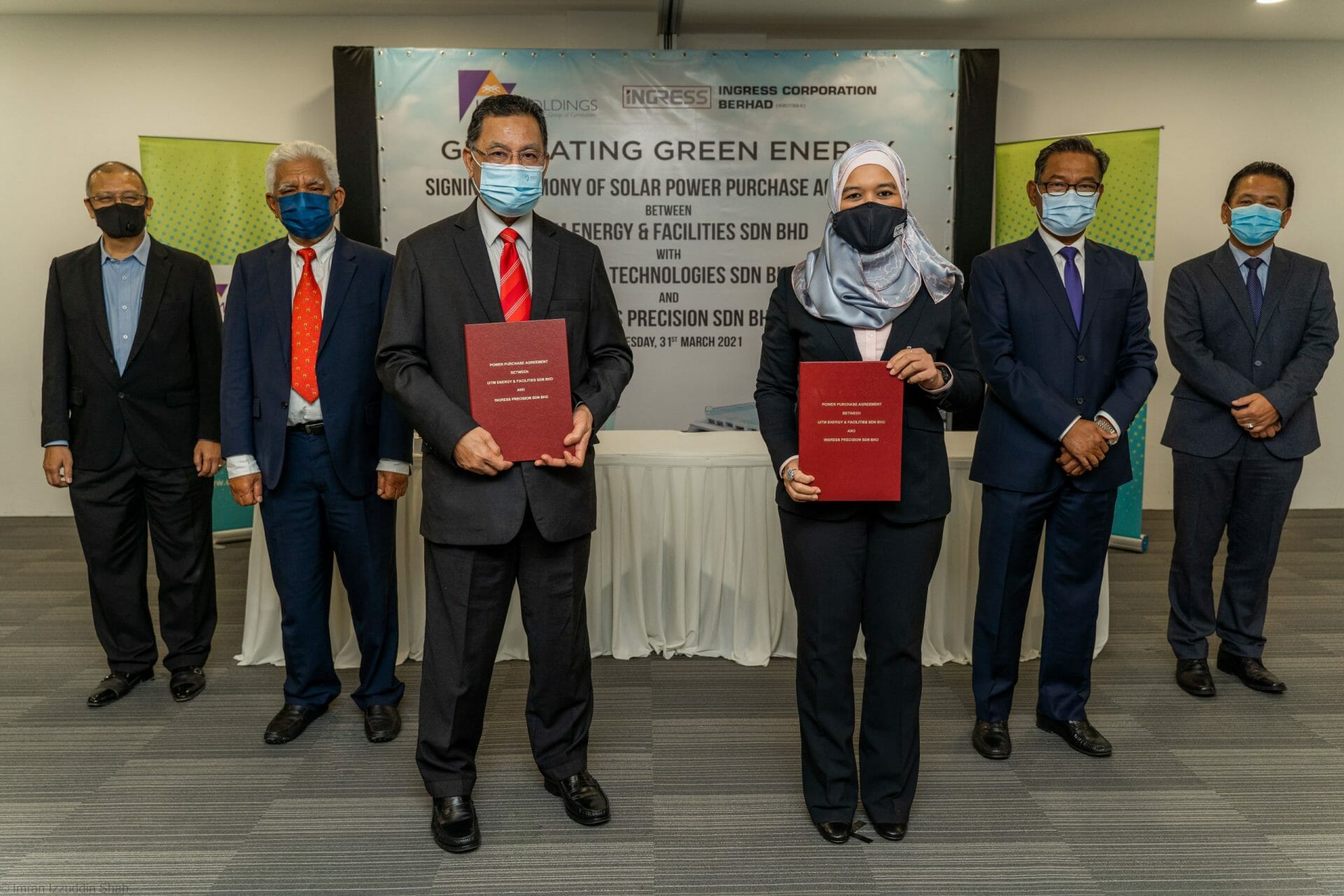 UiTM Energy and Facilities Signs 21-year Solar Power Purchase Agreement ...