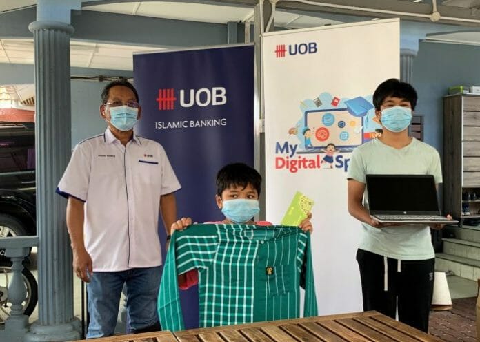 UOB MyDigital Space Programme Brings Raya Joy To Underprivileged Children