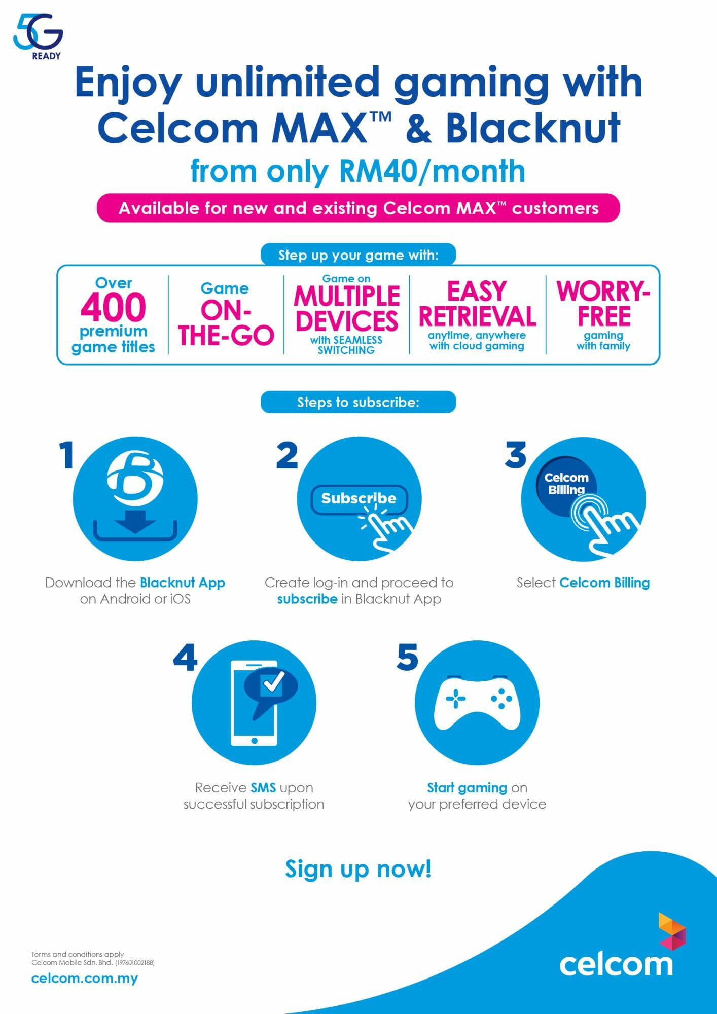 Celcom Introduces Malaysia's First Cloud Gaming Service - BusinessToday
