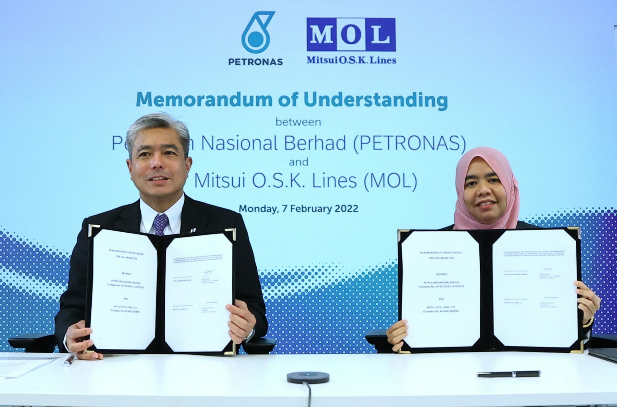 Petronas Signs MOU With Mitsui For Long Haul CO2 Transportation