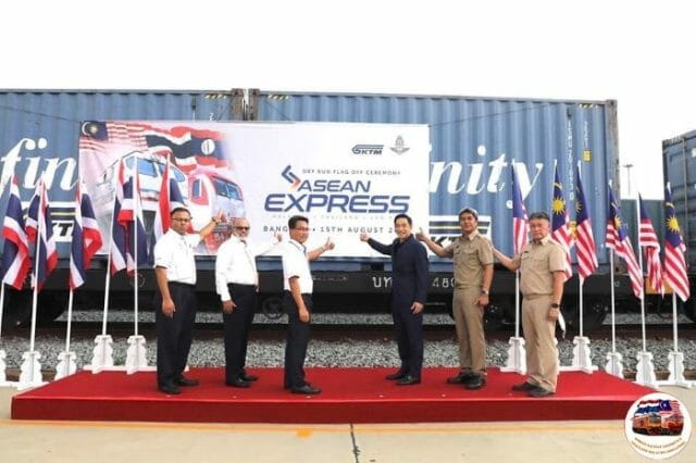 ASEAN Express, A Cargo Train Service To Start Operating In October ...