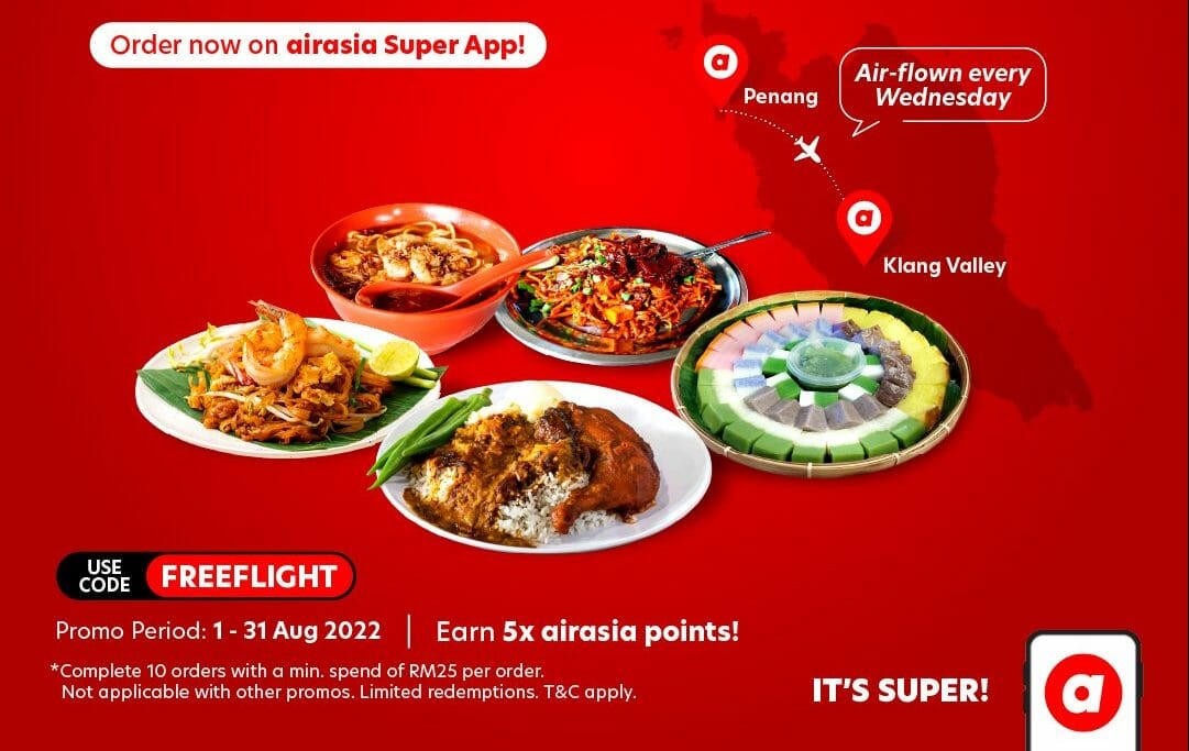 airasia Food Introduces Intercity Food Delivery Service From Penang To ...