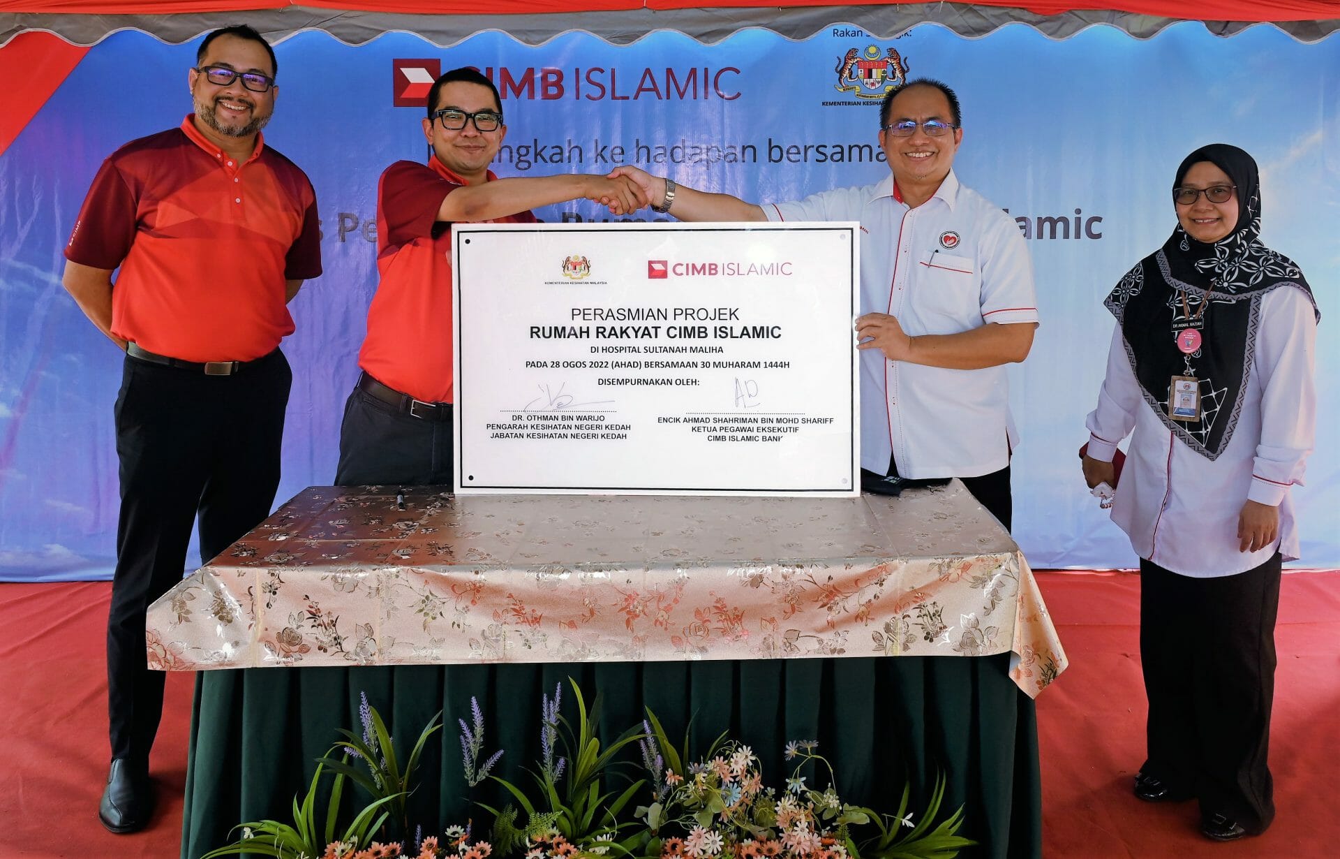 CIMB Islamic Helps Build Rumah Rakyat CIMB Islamic To The Tune Of RM520 ...