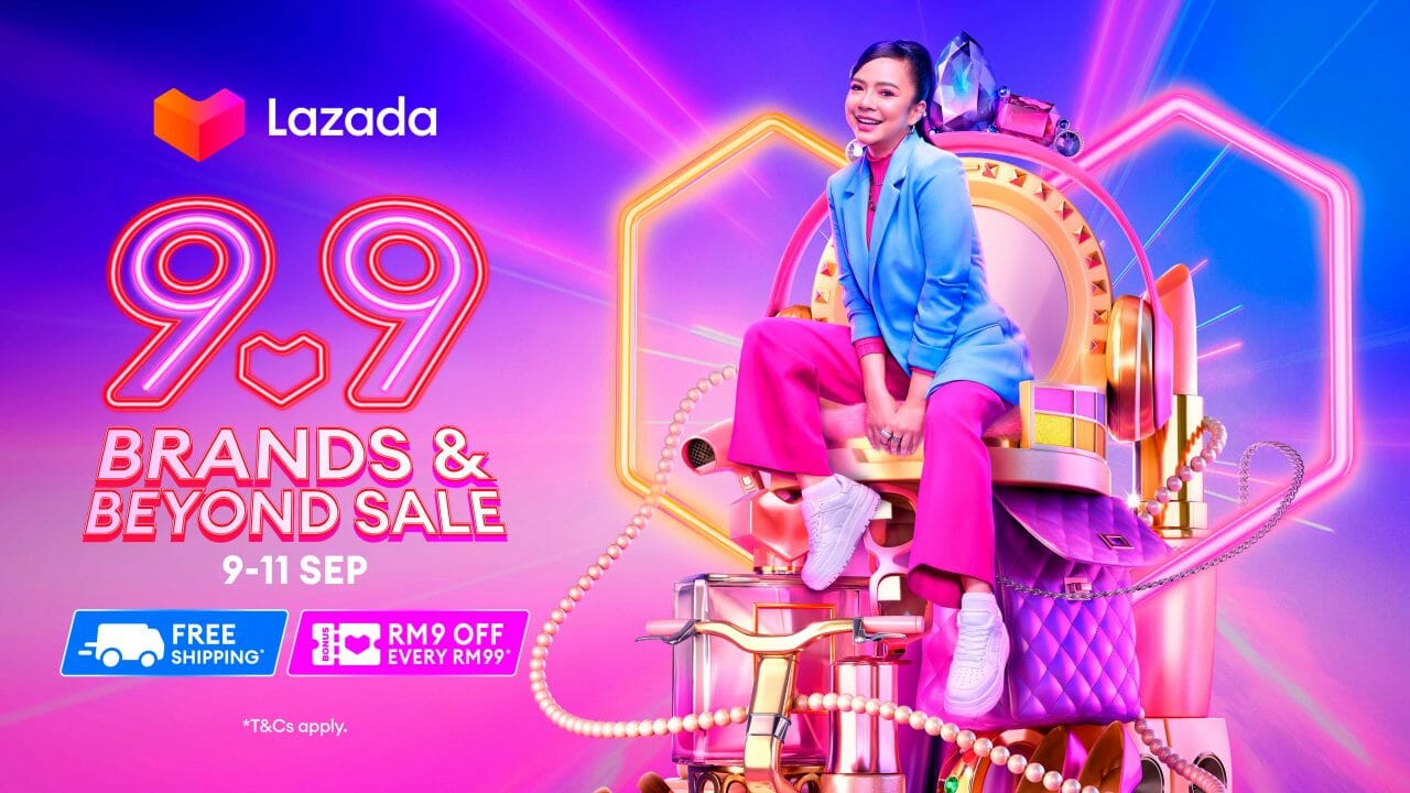 Lazada 9.9 Brands & Beyond Sale with Free Shipping Are Here to Excite Malaysian Shoppers ...