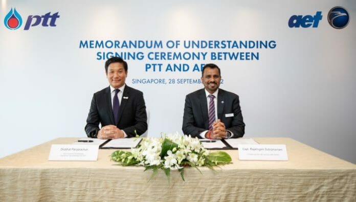 PTT And AET Collaborate On Building Green Amonia Powered Tankers