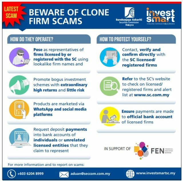Securities Commission: Be Wary Of Clone Firm Scams - BusinessToday