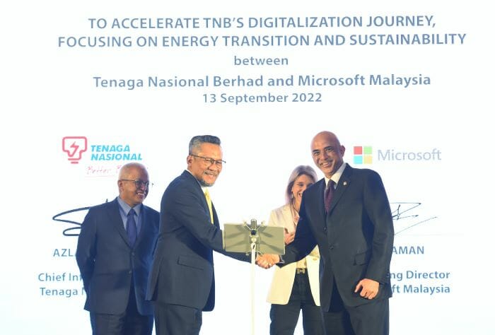 TNB Explores Partnering With Microsoft On Its Transition Towards Grid ...