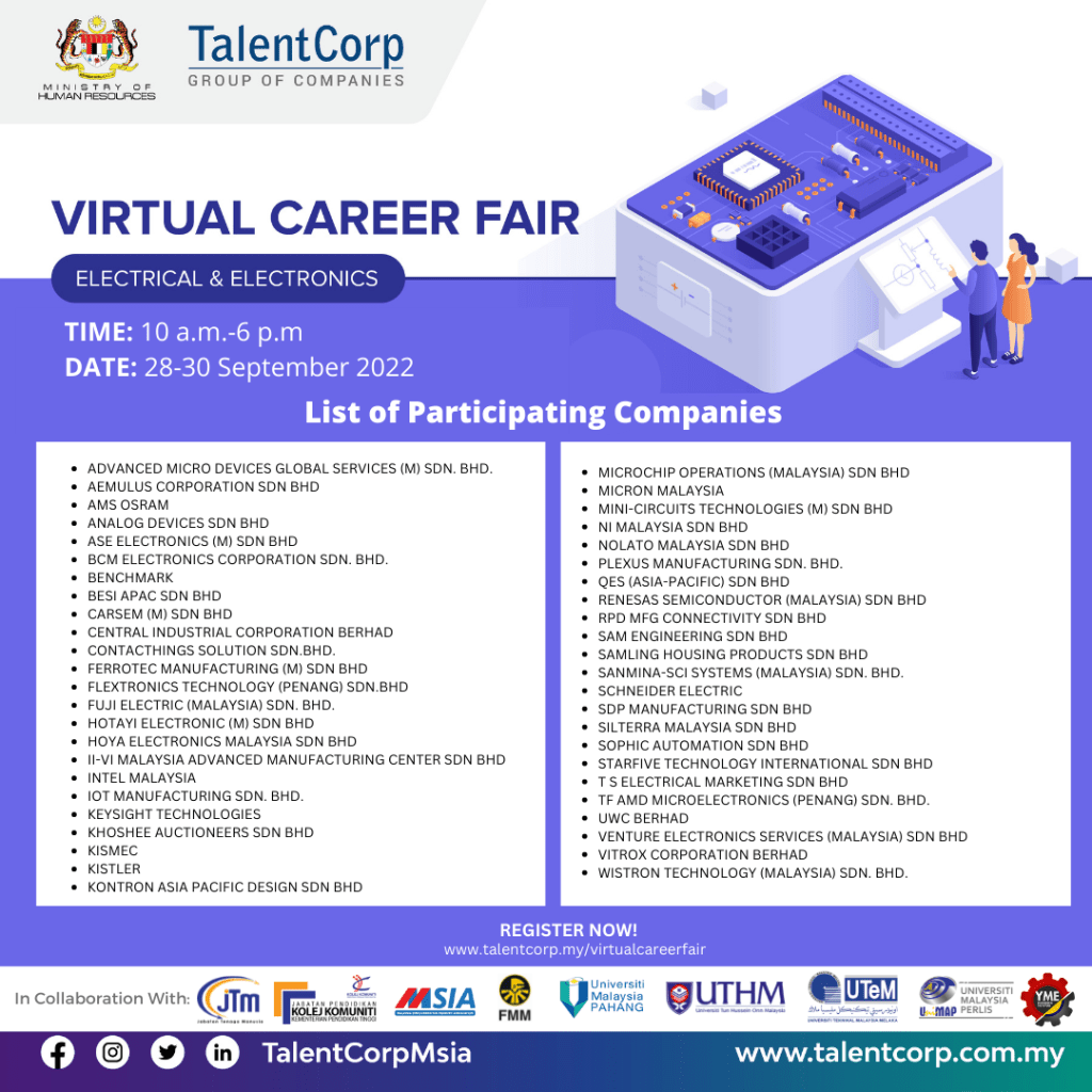 More Than 1,000 Job Vacancies Available At TalentCorp's Virtual Career ...