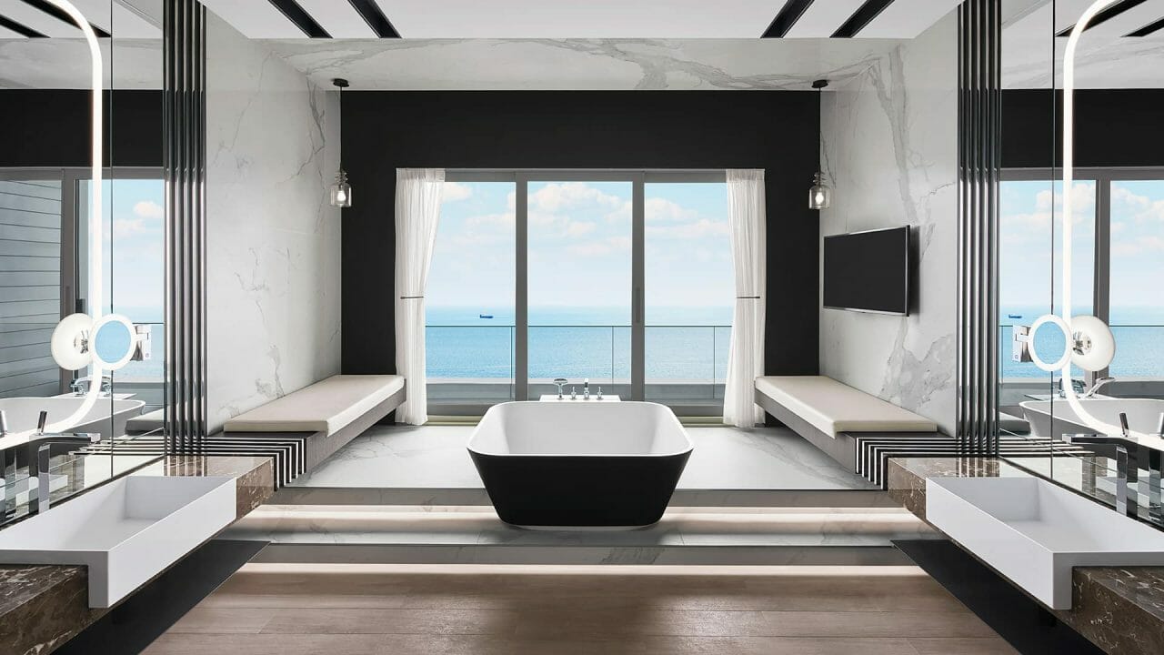 13 Lavish Hotels With Statement Making Soaking Tubs