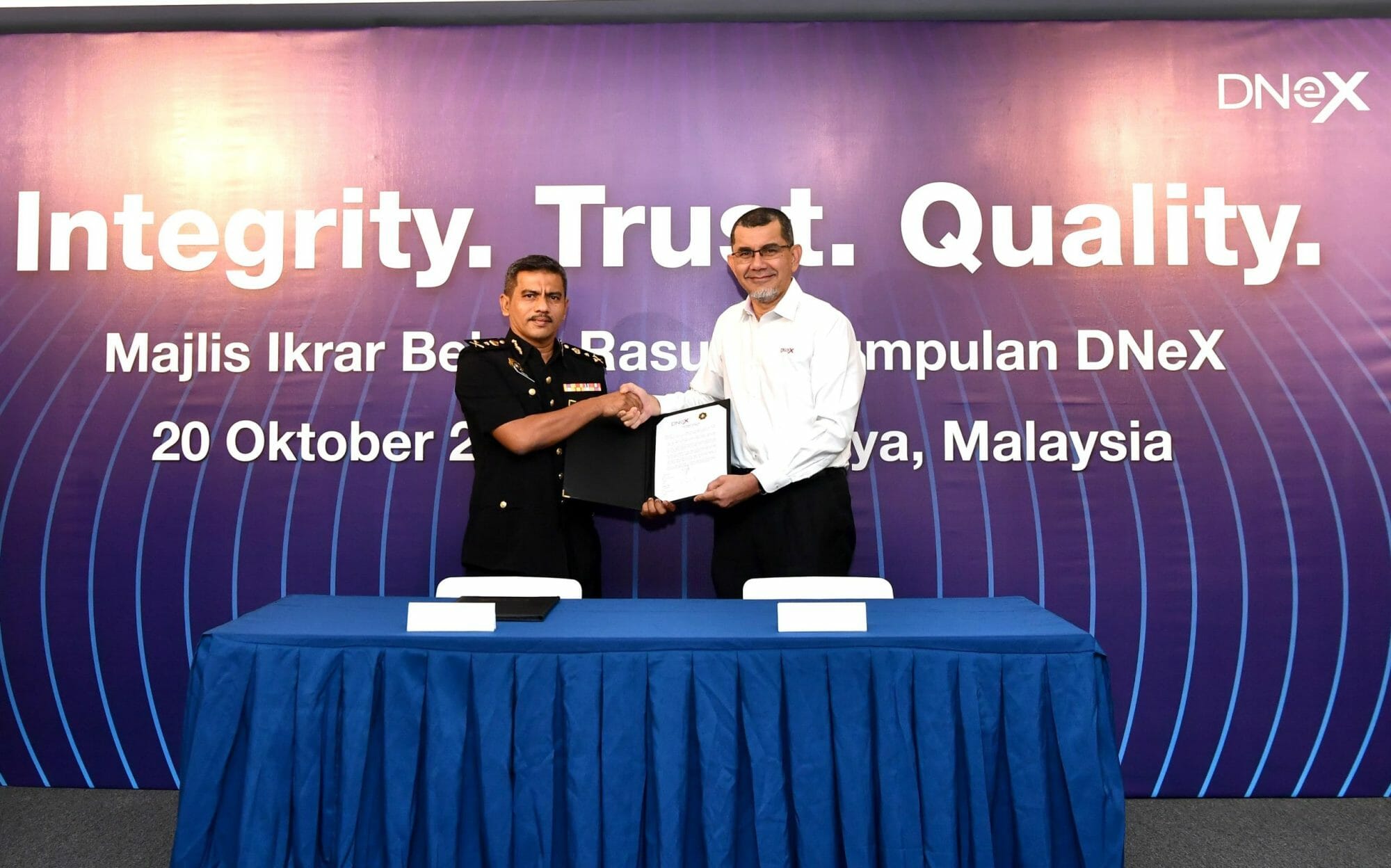 DNeX Inaugurates Group-Wide Corruption-Free Pledge, Bolstering Its ...