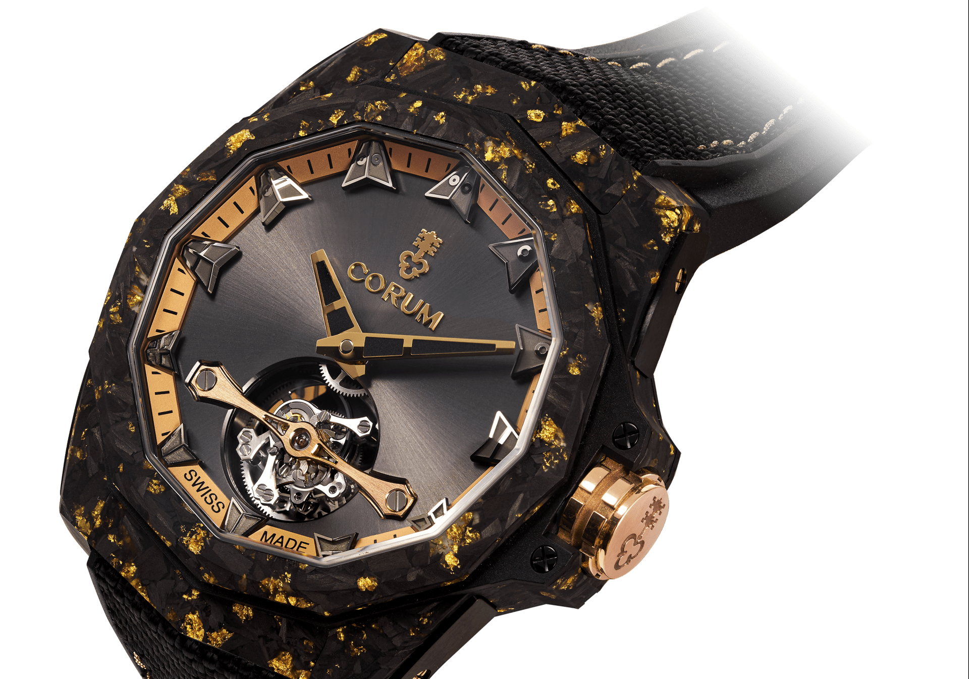 Corum Presents The Admiral 45 Tourbillon, Celebrating Cortina's Golden ...