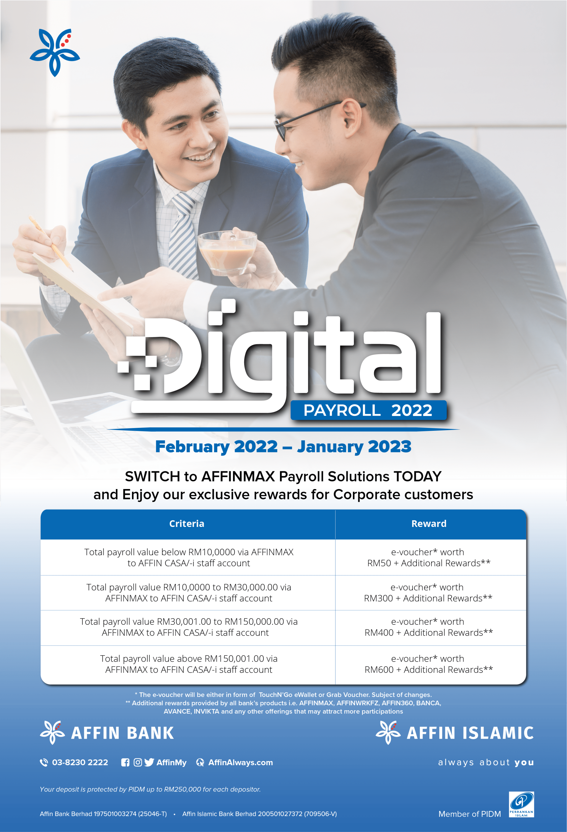 Peace of Mind with AFFIN’s Digital Payroll Solutions for Corporates and ...