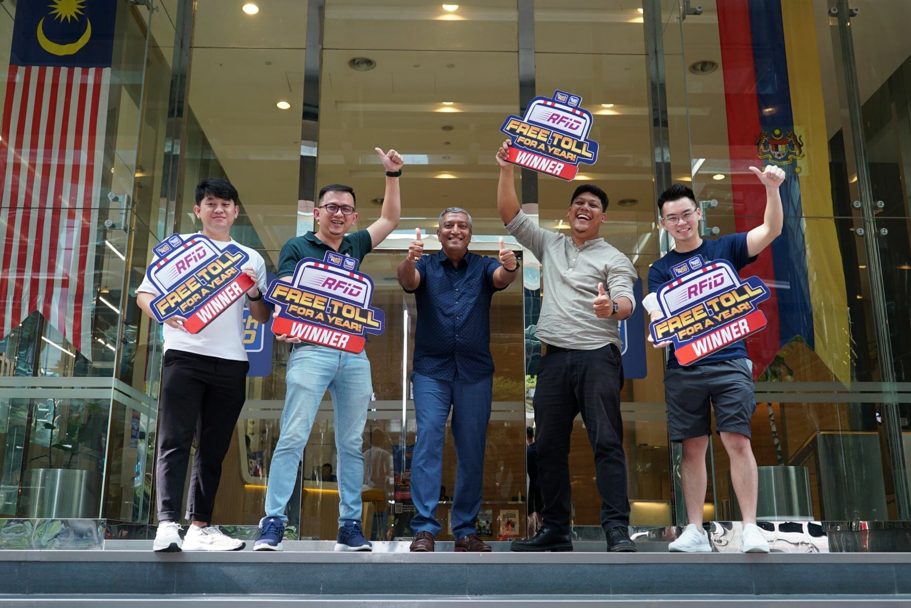 Touch ‘n Go Announces Winners of Cycle 1 and 2 RFID Free Toll Contest ...