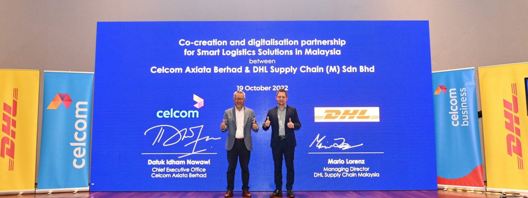 Celcom, DHL Collaborate To Co-Create Digital Logistics Ecosystem ...