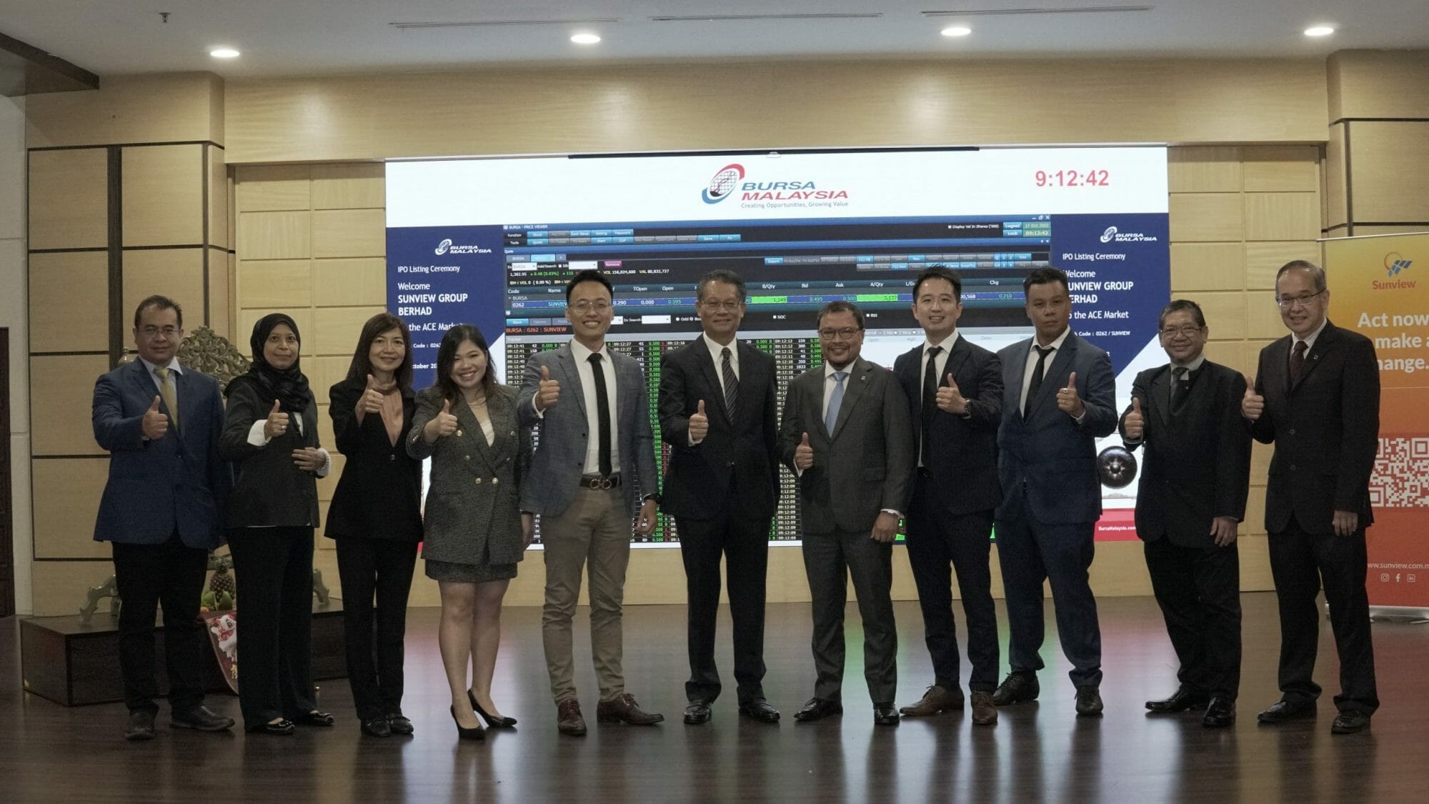 Sunview Group Debuts On ACE Market With 105.17% Premium - BusinessToday