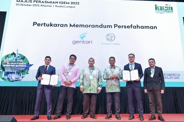 Gentari And Proton To Establish EV Charging Stations Across Showrooms