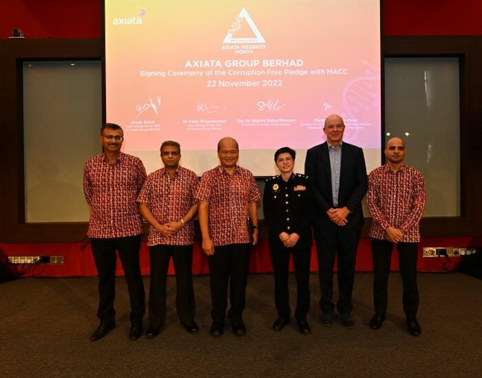 Axiata Affirms Commitment Of Zero Bribery And Corruption