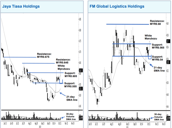 Stock Picks of the Day: Jaya Tiasa Holdings, FM Global Logistics - BusinessToday