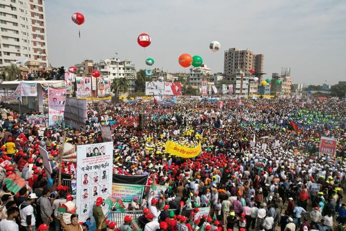 200,000 Bangladeshis Rally Against Government, Demand For New Election