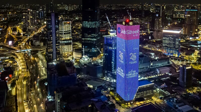 JobStreet by Seek lights up Kuala Lumpur’s Skyline to mark 25th ...