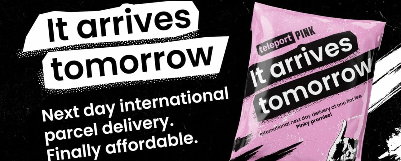 Teleport Unveils Teleport Pink – The New Next-Day International Parcel ...