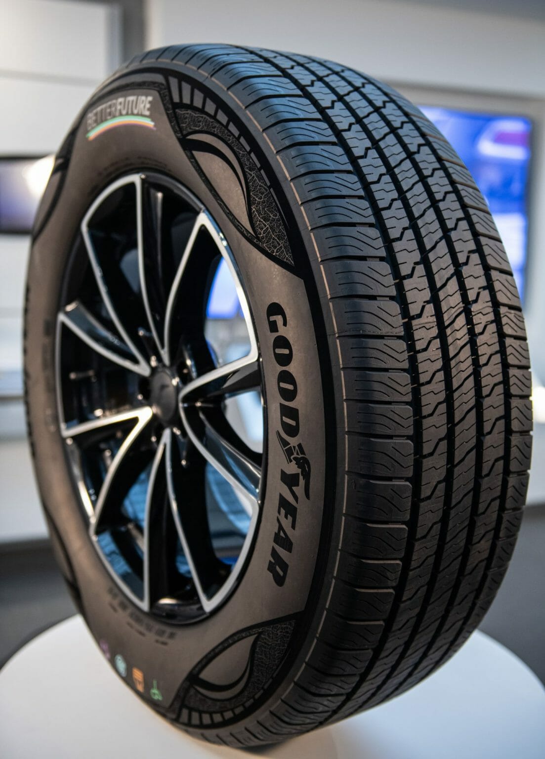 90% Sustainable Material Demonstration Tyre Unveiled by Goodyear ...
