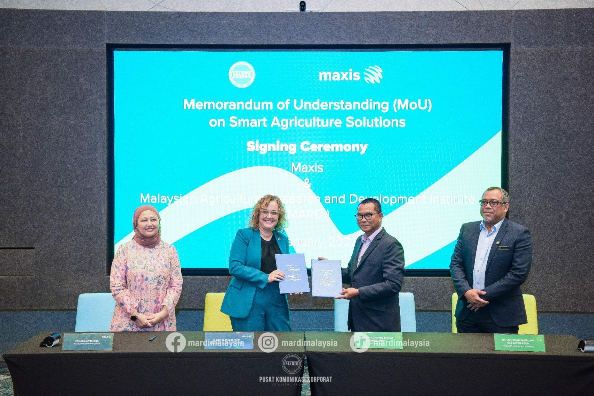 Maxis And MARDI In Partnership To Explore Agricultural Modernisation ...