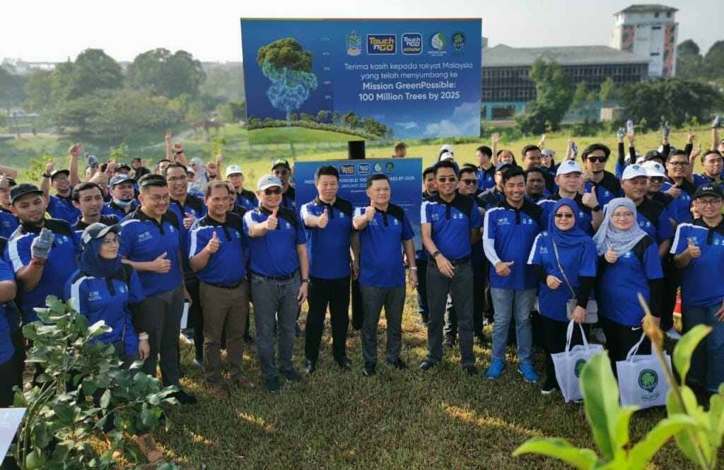 Touch ‘N Go eWallet Plants First Batch Under Mission Greenpossible: 100 ...