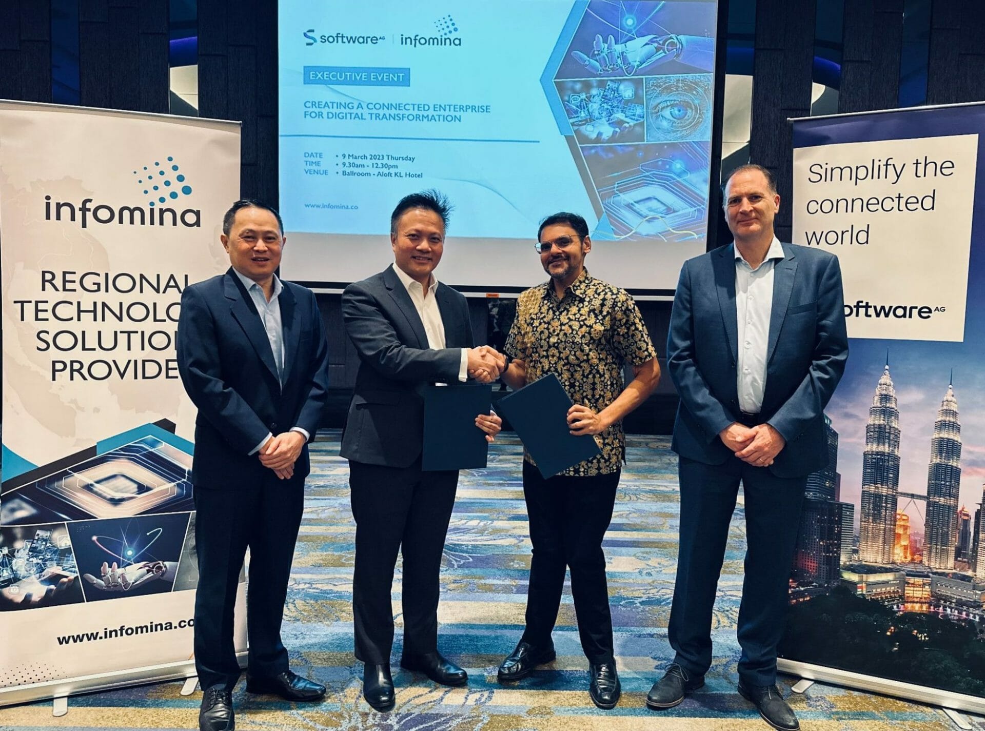Infomina Appointed Premier Partner For Global Technology Provider Software AG In Malaysia ...