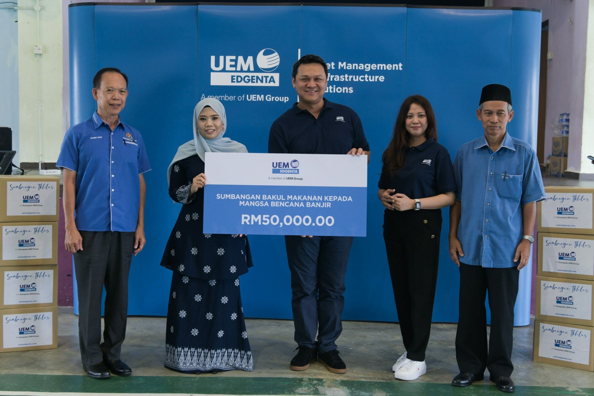 UEM Edgenta Contributed Food Aid To 1,000 Flood-Affected Families In ...