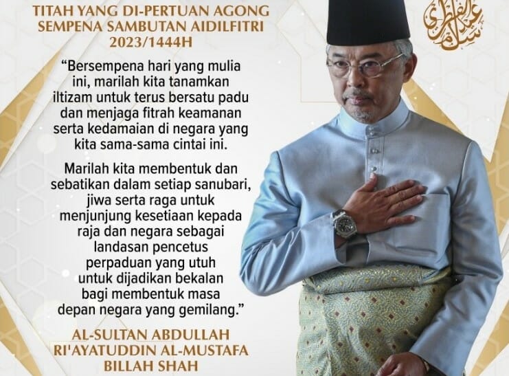YDP Agong: Be Grateful For Our Religious Freedom - BusinessToday