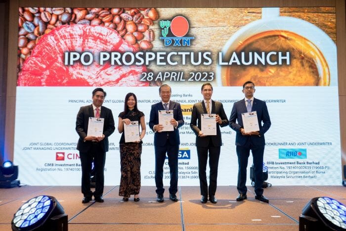 DXN Unveils IPO Prospectus, Expects Market Cap Of RM3.8 Billion