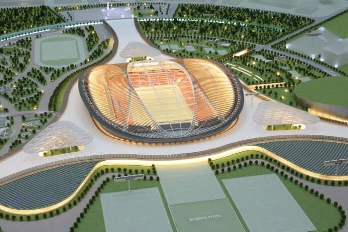 New Shah Alam Sports Complex Nearly Half Complete