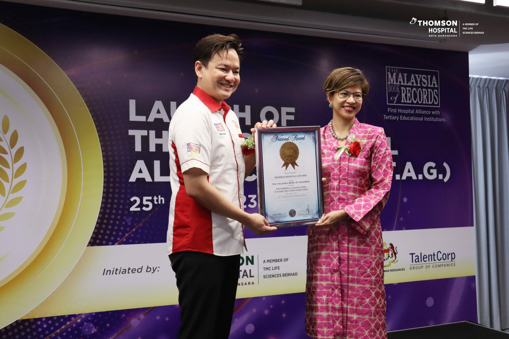 Thompson Hospital Enters Malaysia Book Of Records As First Hospital ...