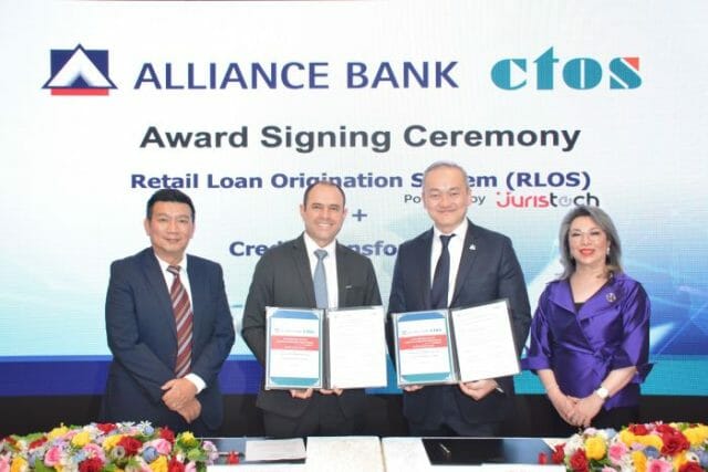 CTOS Awaded 5 Year Contract Worth RM14 Million By Alliance Bank