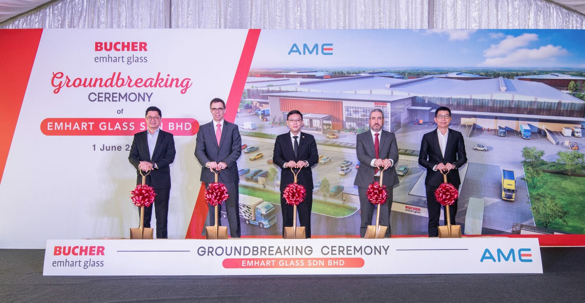 AME Breaks Ground On RM108 Million Bucher Emhart Glass Facility At i ...