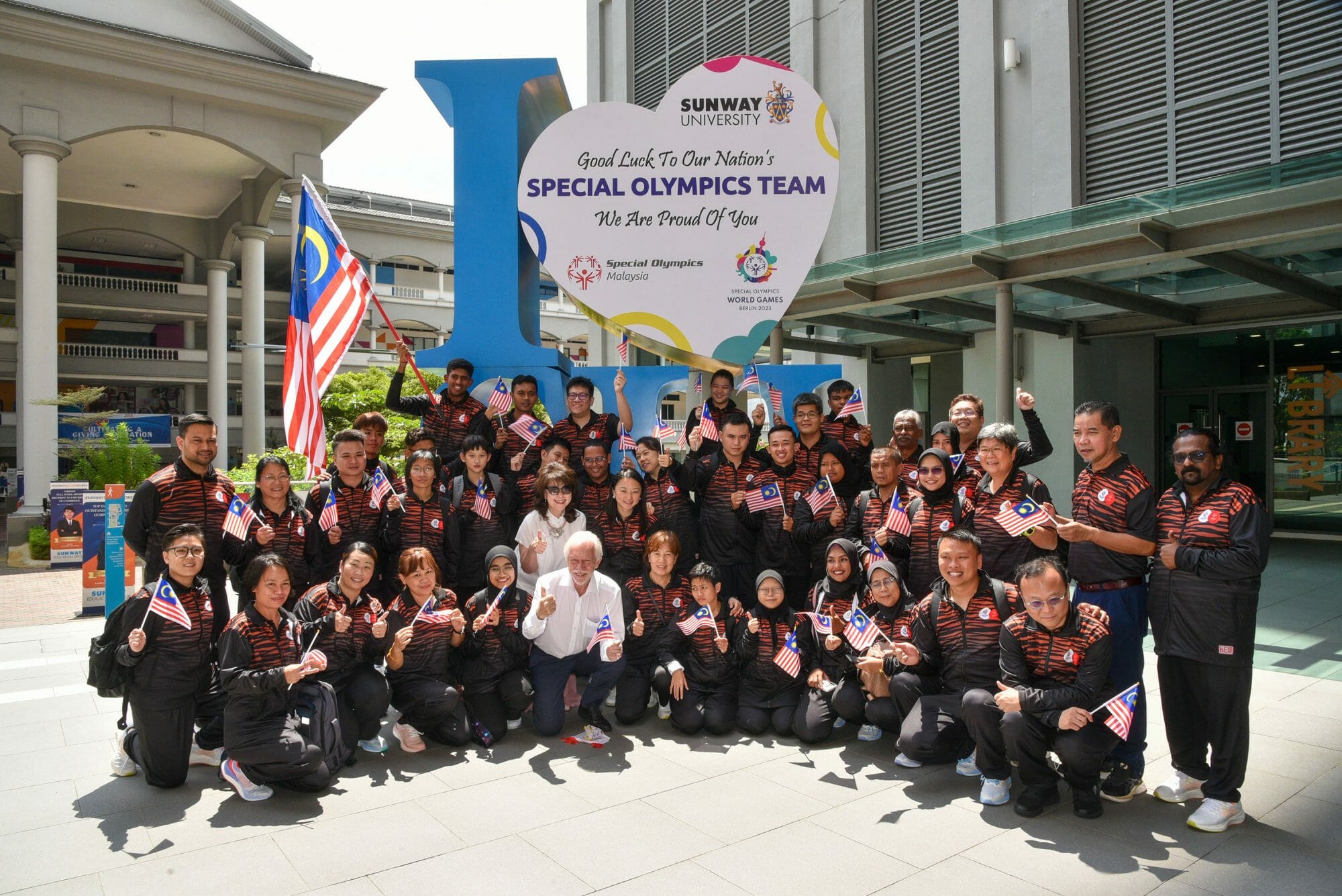 Sunway University Sends Off Special Olympics Malaysia Team to Berlin ...