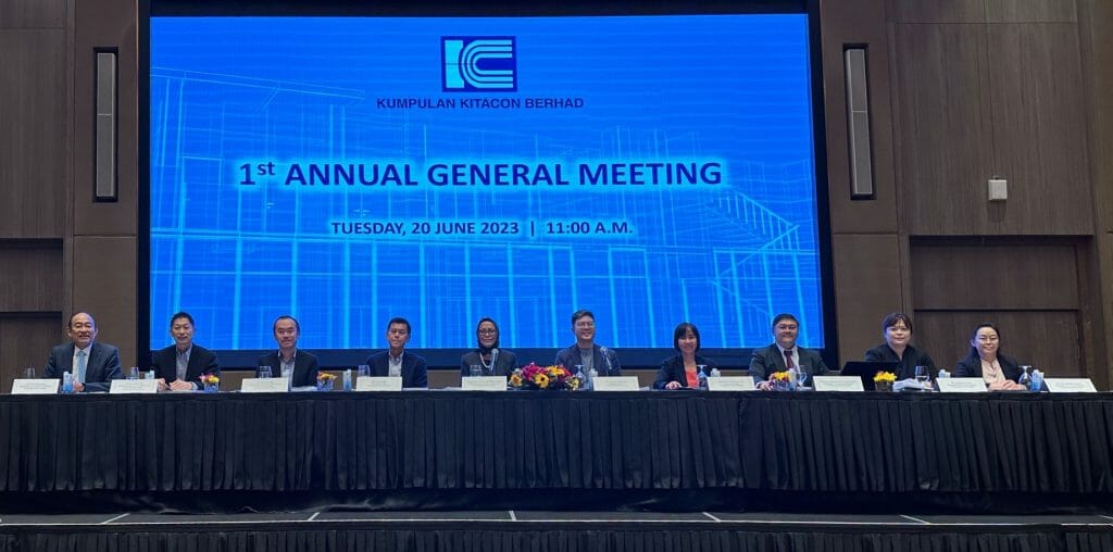 Kitacon Secures RM725.50 Million In Contract Wins For 2023 - BusinessToday