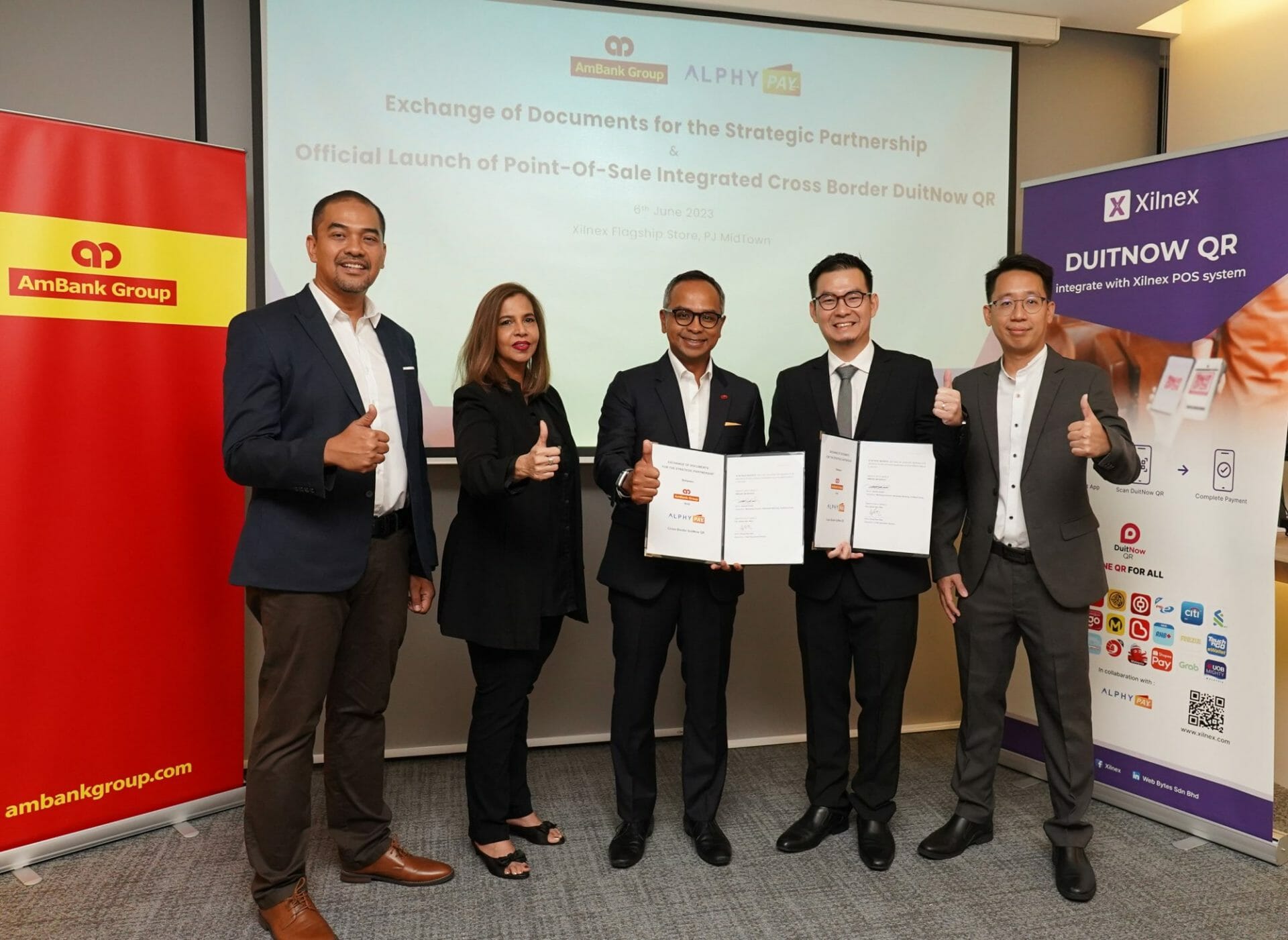 AmBank, Alp Capital LaunchPoint Of Sale Integrated DuitNow QR, Supports ...